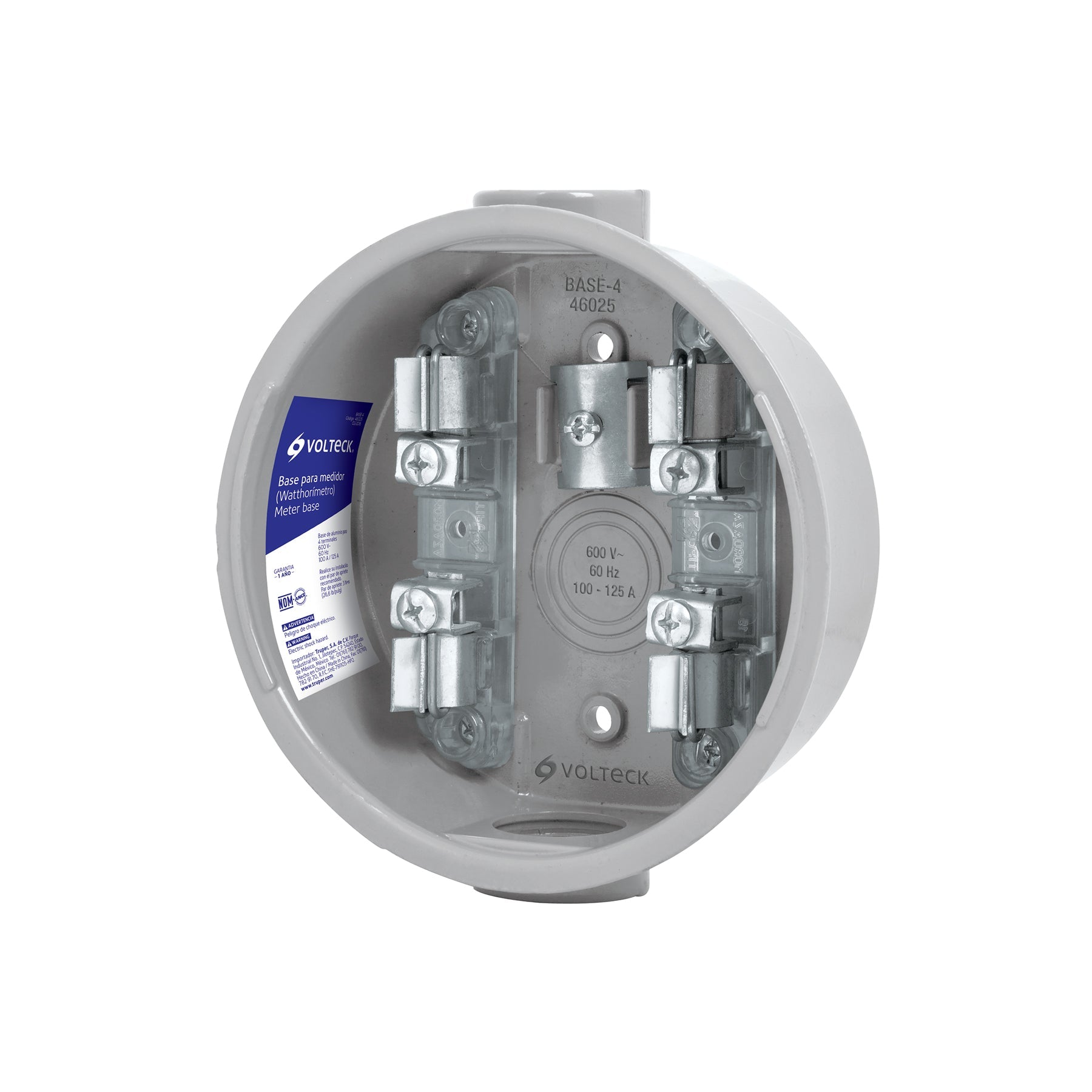 Kit de Instalación CFE Volteck - Bases Watthorímetro - Tienda Volteck ...